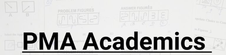 PMA Academic Test 3 | Pro Genius Students