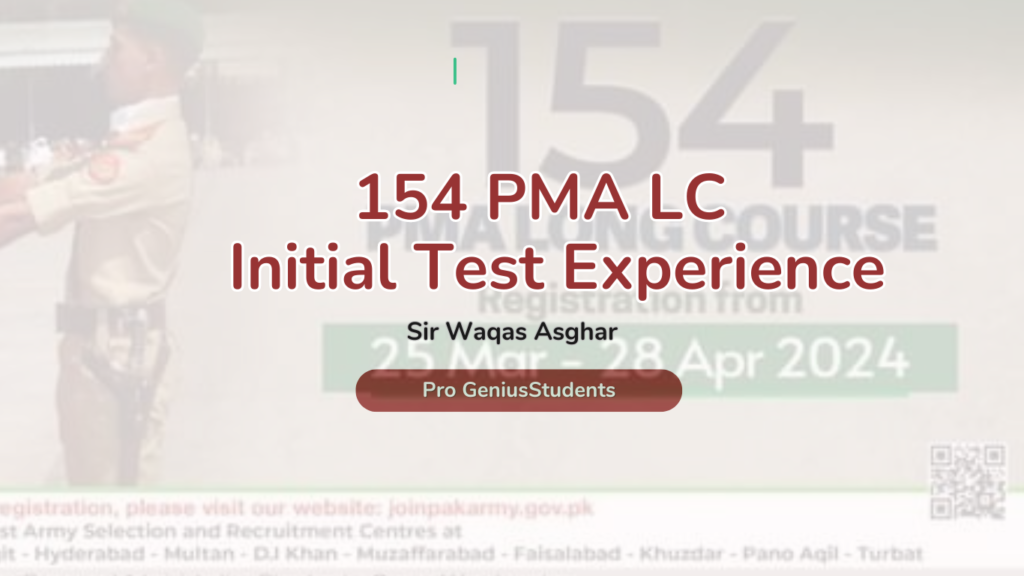 154 PMA LC Initial Test Experience 46-50 | Pro Genius Students